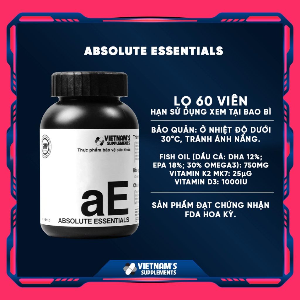 ABSOLUTE ESSENTIALS | Vietnam's Supplements